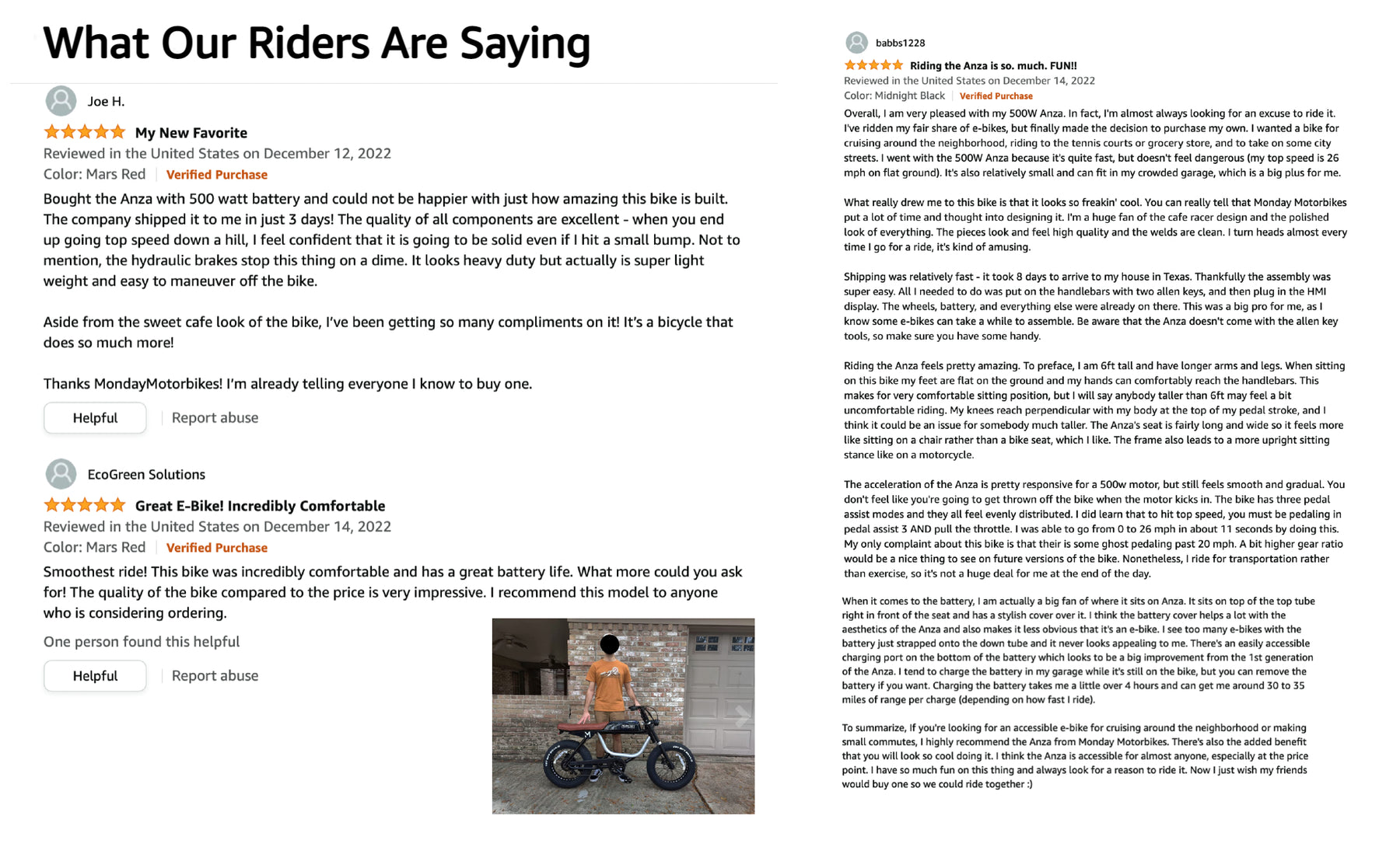 Online Electric Motor Bikes For Sale | Monday Motorbikes